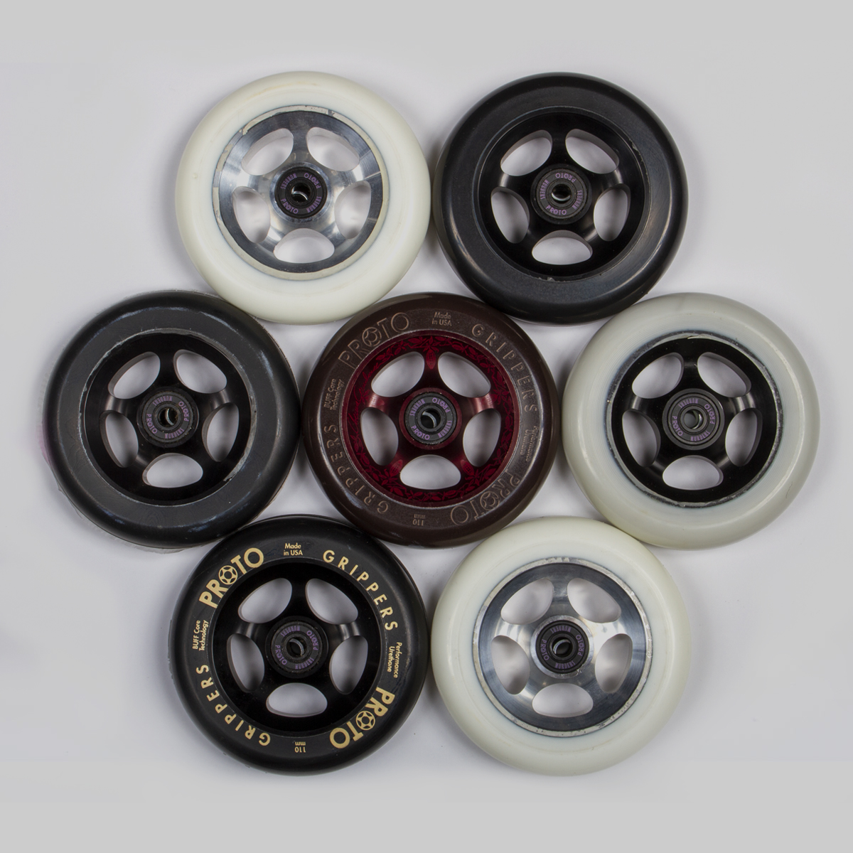 Random 110mm 5-Spoke Blem Wheel (1-Wheel) | Proto Scooters
